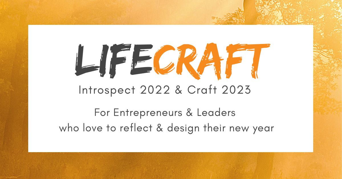 LifeCraft 2023 for Entrepreneurs & Leaders